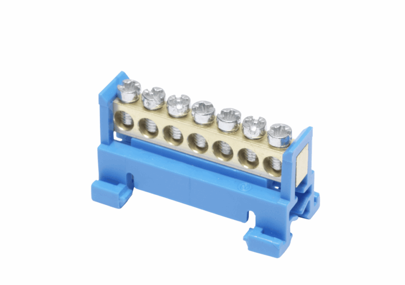 N/PE rails for all common conductor cross-sections